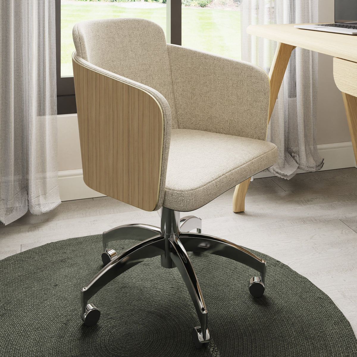 Jual San Francisco PC812 Office Chair in Oak – AV4Home