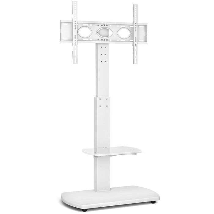 TTAP FS1-WHT TV Stand with Height Adjustable Swivel Bracket for up to ...