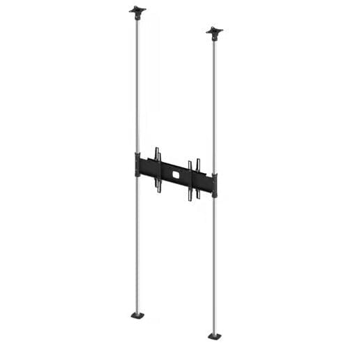 Unicol FCGD1 Goal Post Style Floor-to-Ceiling Back to Back TV Bracket ...