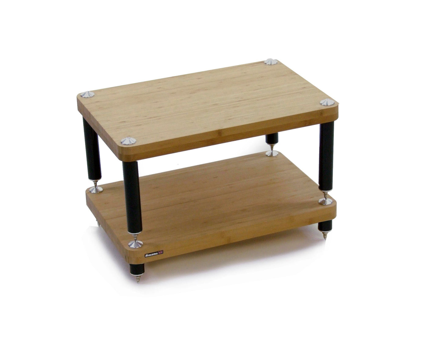 Atacama Evoque Eco 60-40 Natural Finish Bamboo Hi-Fi Rack – AV4Home