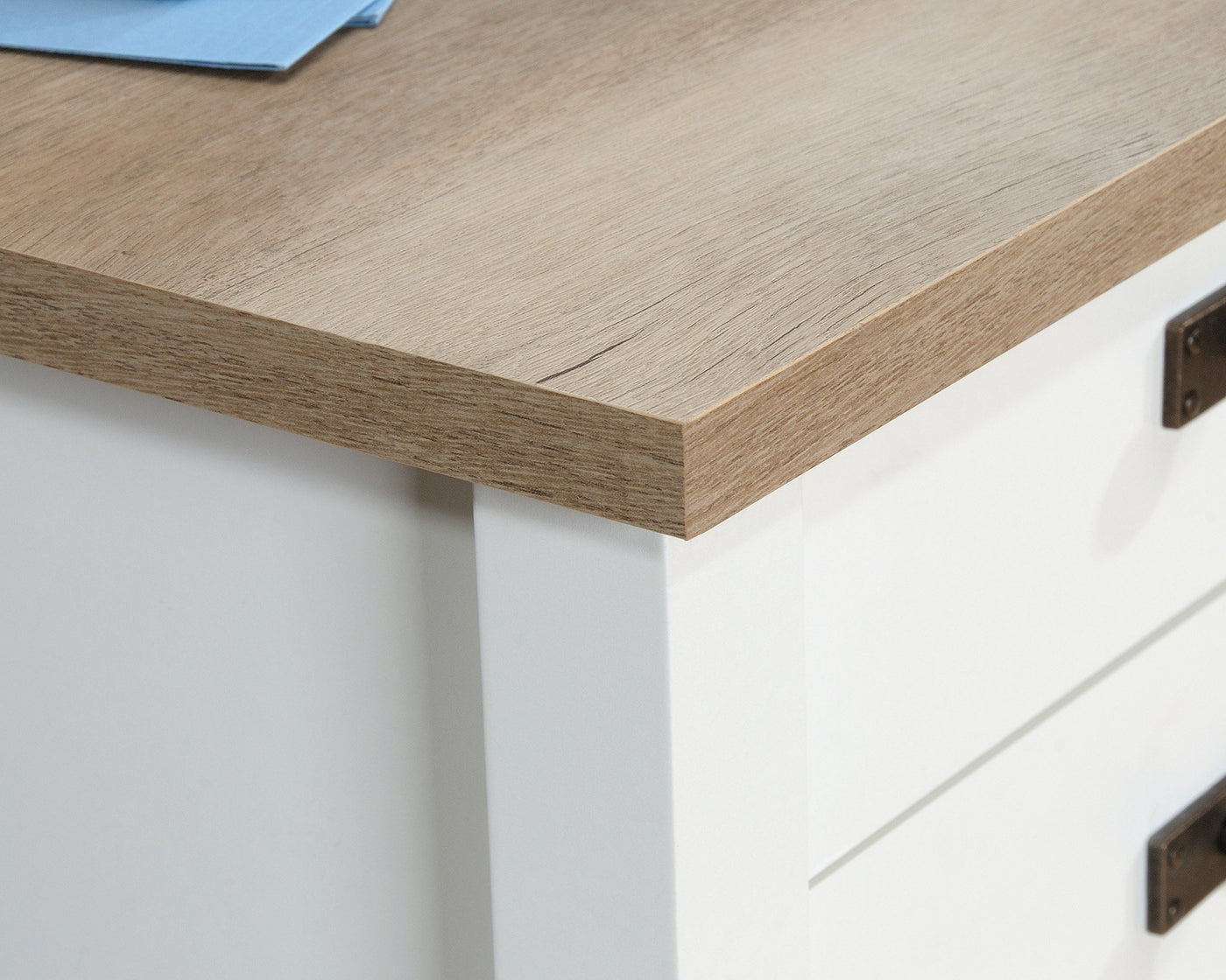 Teknik Shaker Style L-Shaped Corner Office Desk (5428225) – AV4Home